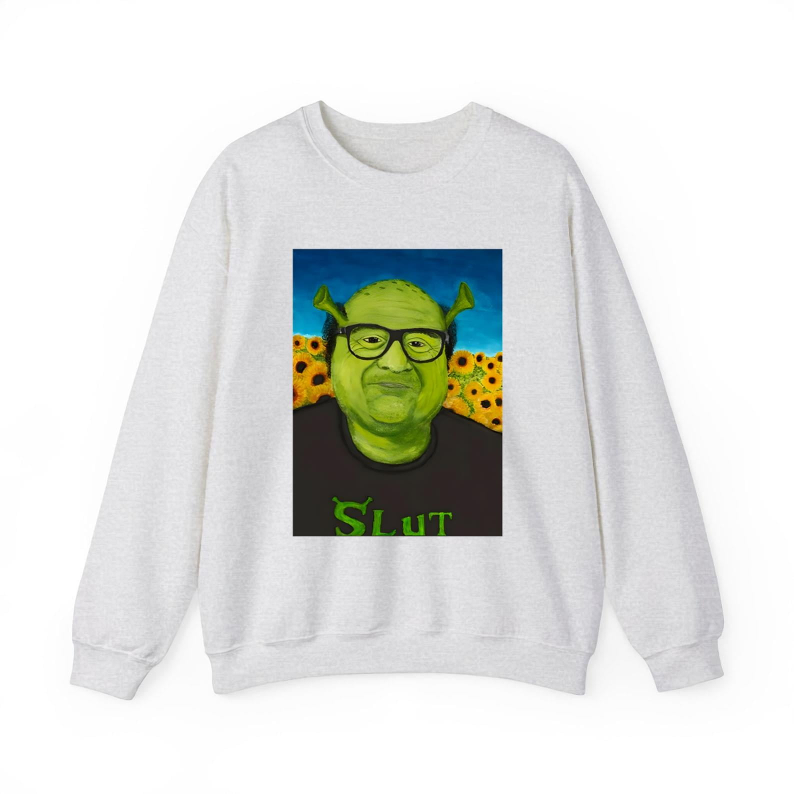 Danny 'Shrekito' Devito X Shrek Unisex Crewneck Shirt, Hot Trend, Gift For Men, Women, Shirt ...