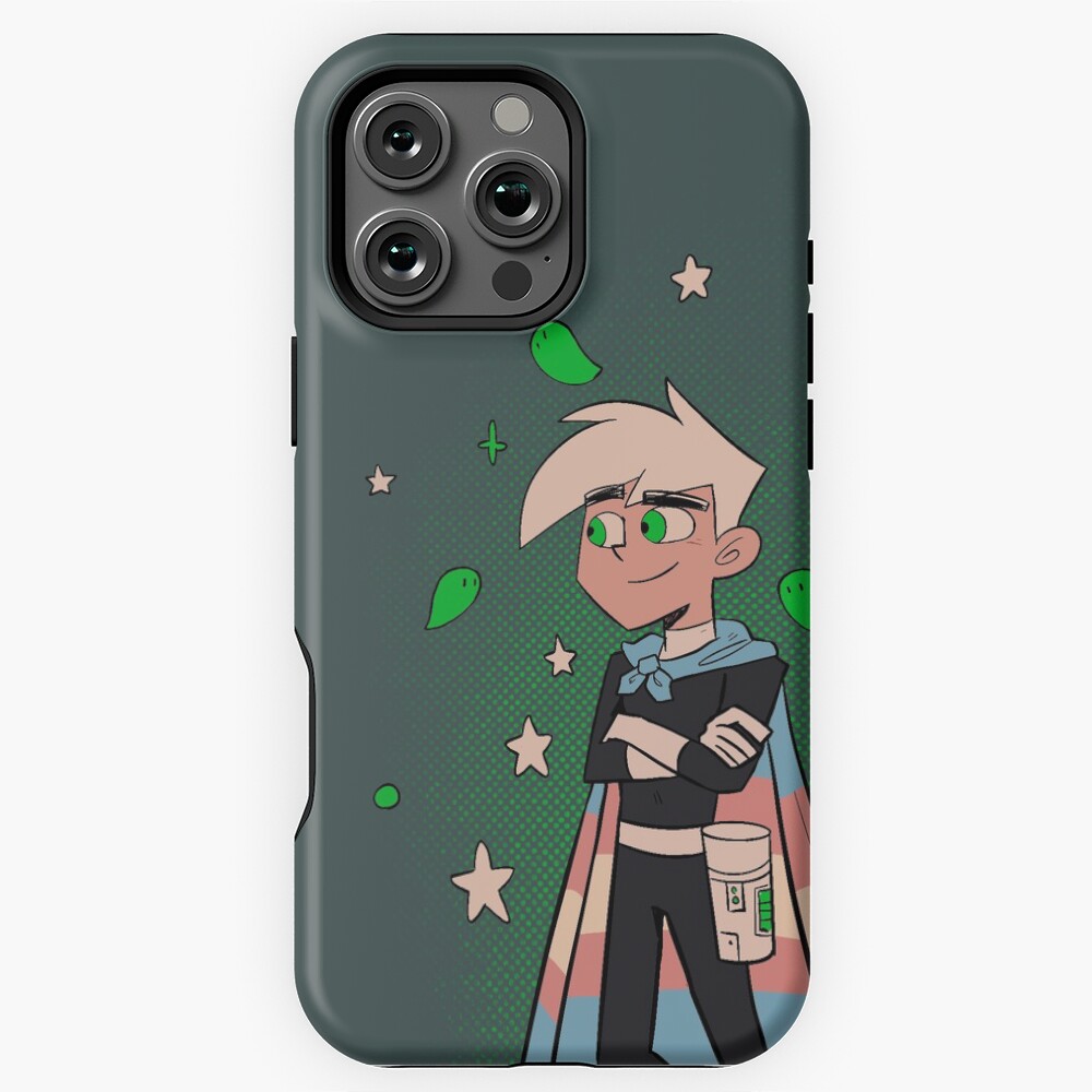 Danny in a trans flag pride art Phone Case for iPhone 16 15 14 13 12 11 ...