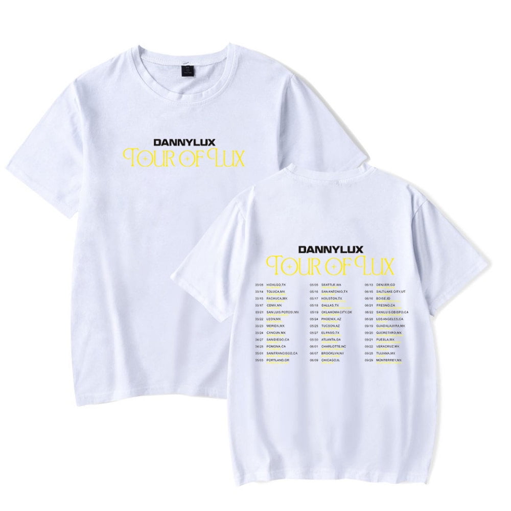 DannyLux 2024 Tour of Lux Merch Short Sleeve T-shirt Unisex Fashion ...