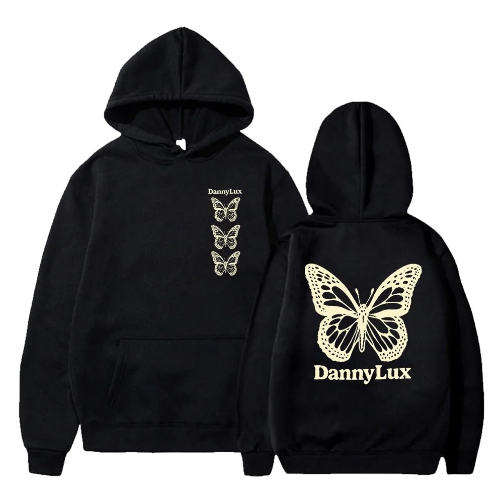DannyLux Butterfly Hoodie DLUX Album Sweatshirt Cosplay Pullover Unique ...