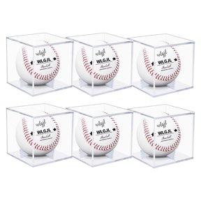 Display Zone Crystal Clear Acrylic Baseball Display Case for Official ...