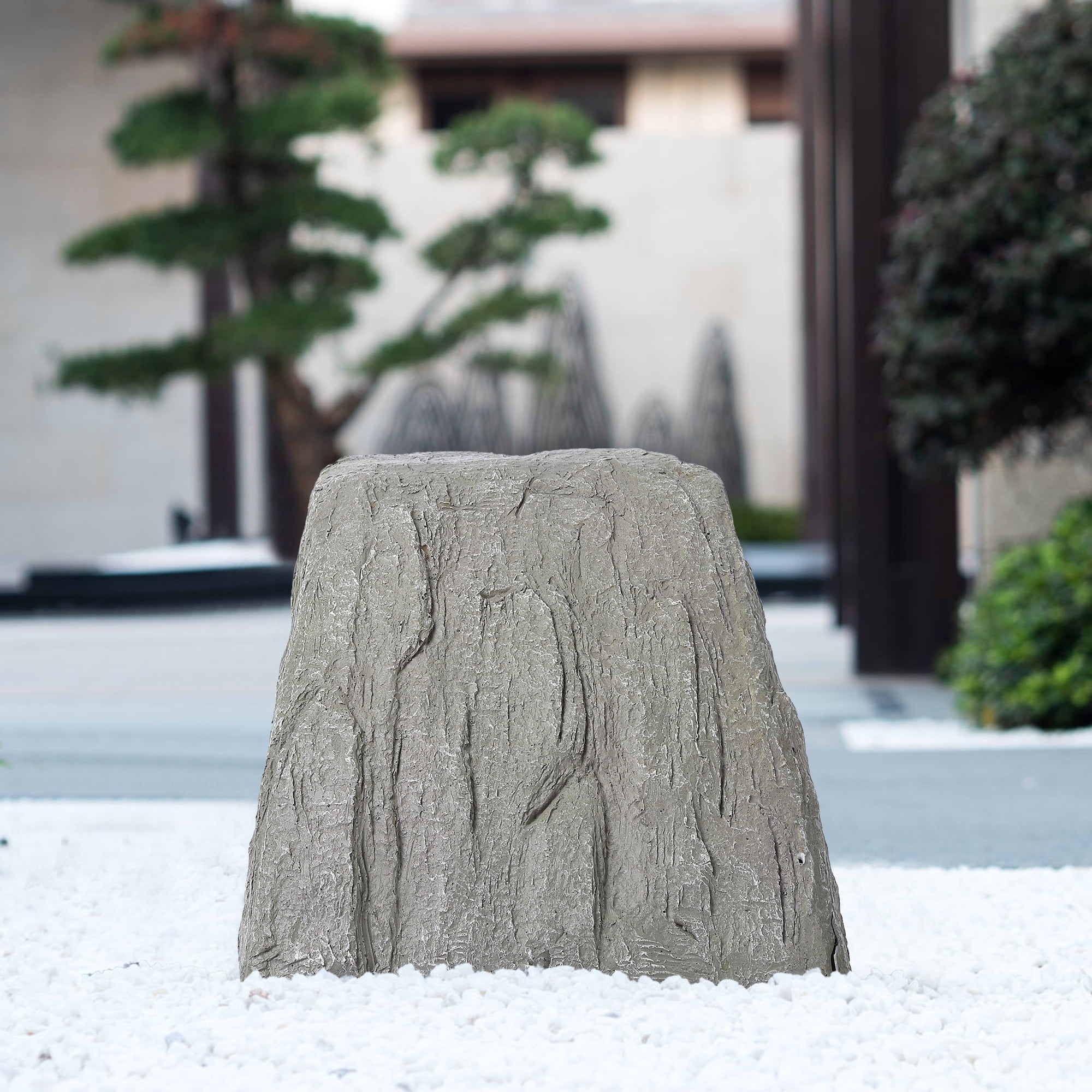 Danolaps 10 Inch Landscape Stone-Resin,Outdoor Rock Cover Artificial ...