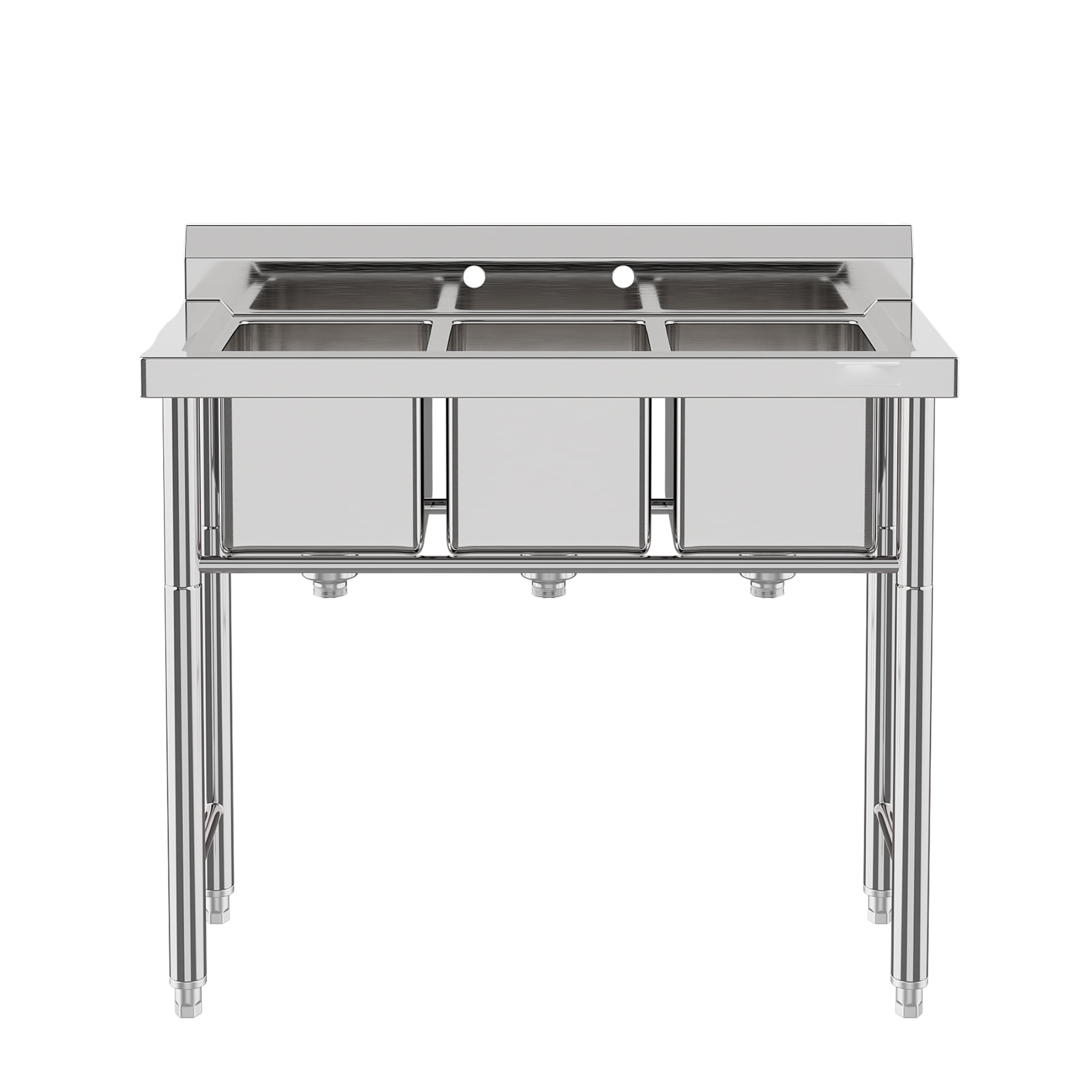 Danolaps Stainless Steel Sink,Compartment Kitchen Sink Freestanding ...