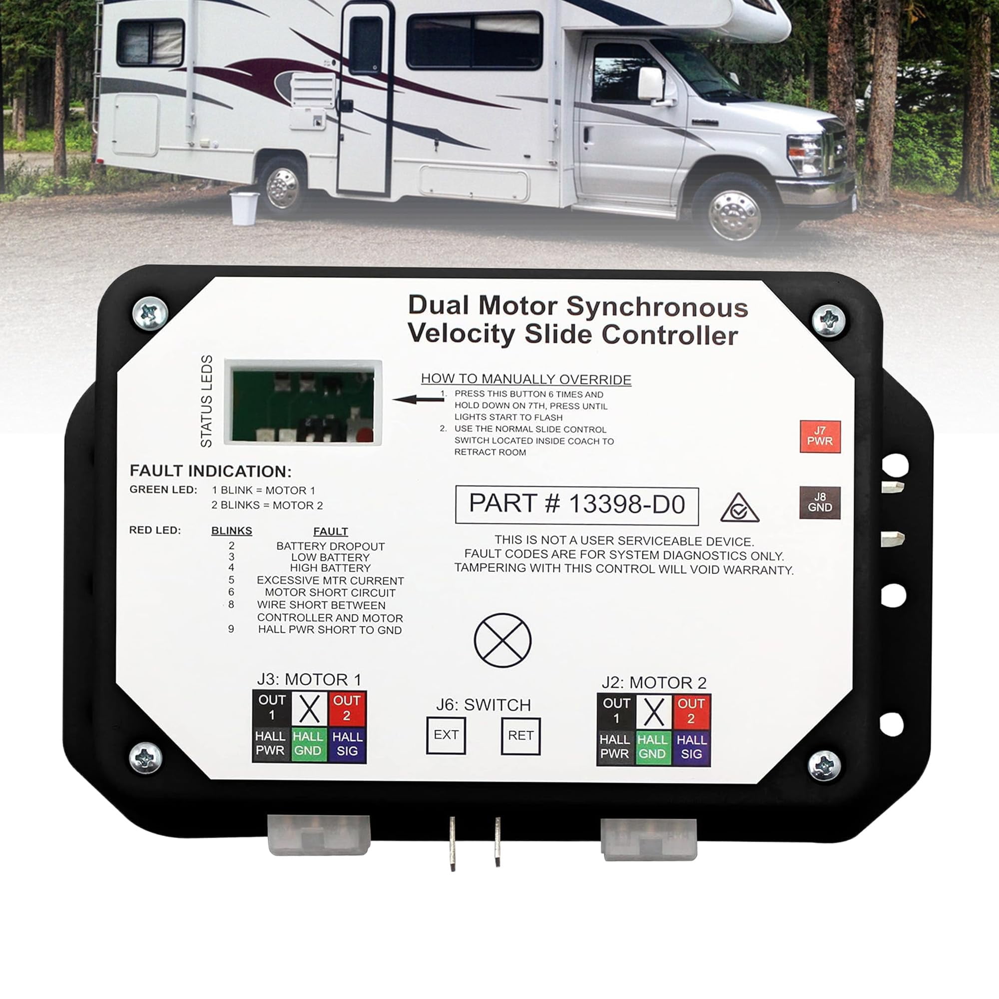 Danolapsi 13398-DO Dual Synchronous Velocity Slide Controller ...