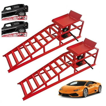STARK USA Drive Up Ramp Low Profile Car Lift Service Ramps Auto Truck ...