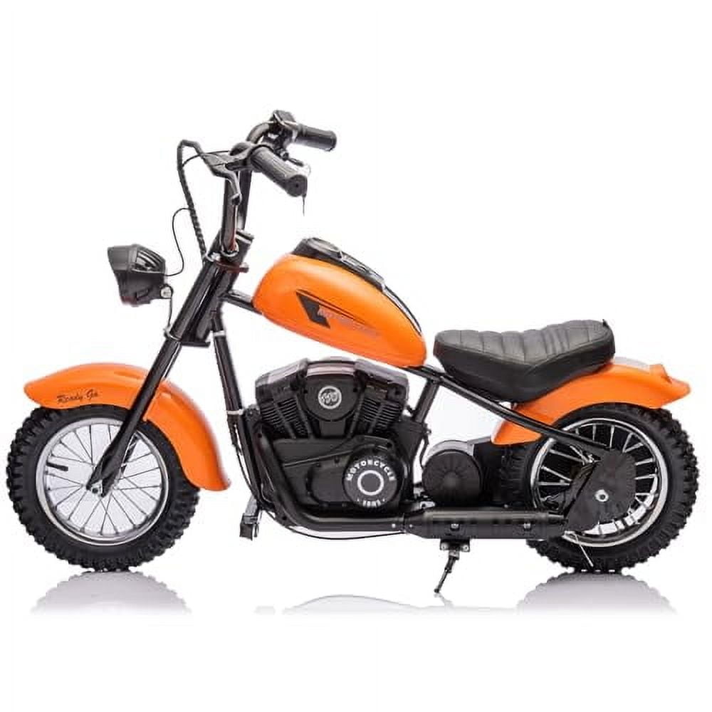 Danolapsi 24V 250W Kids Electric Dirt Bike, Electric Motorcycle for Kids,Two Speed Max Up to ...