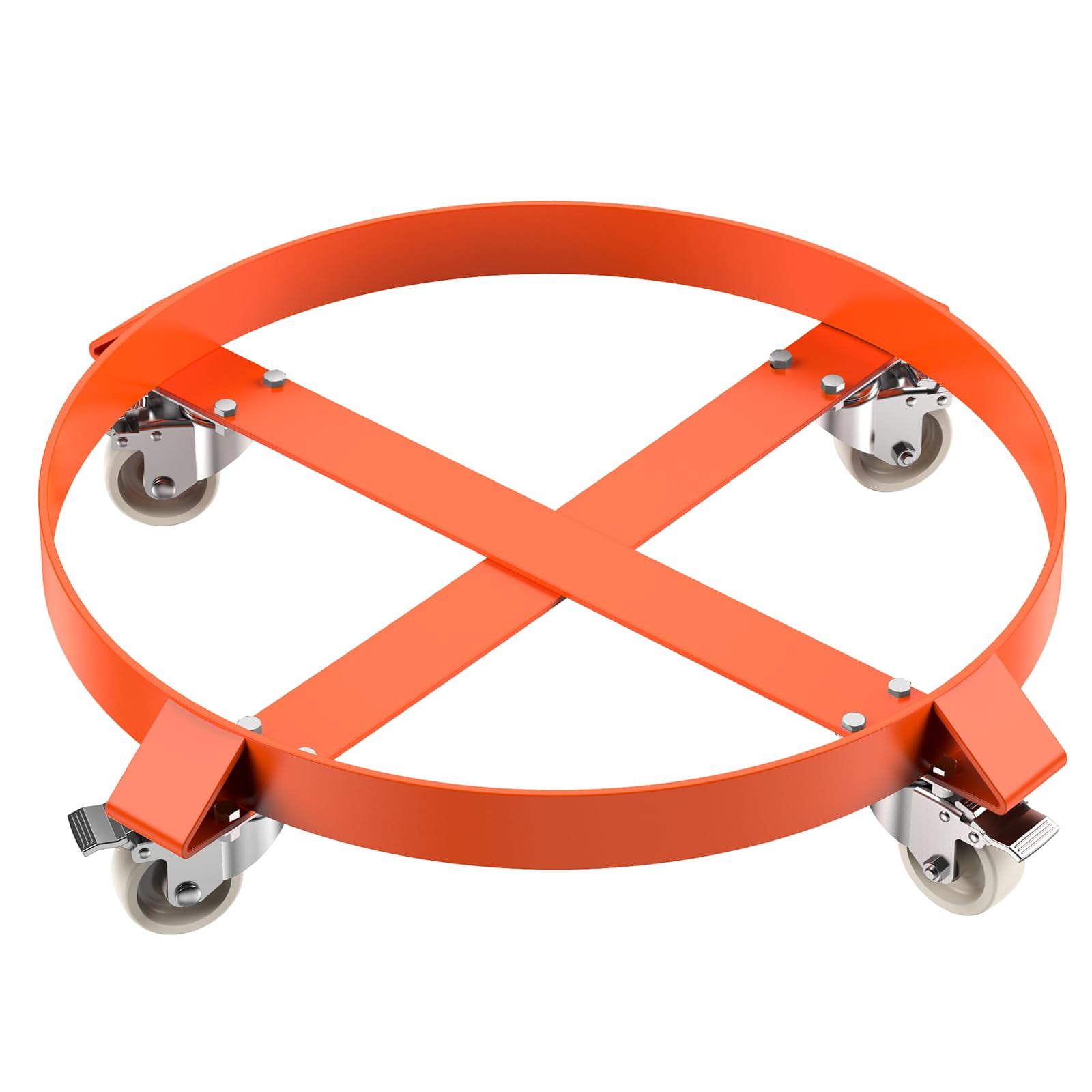 Danolapsi 55 Gallon Heavy Duty Drum Dolly, 1250 Pound Capacity Barrel ...