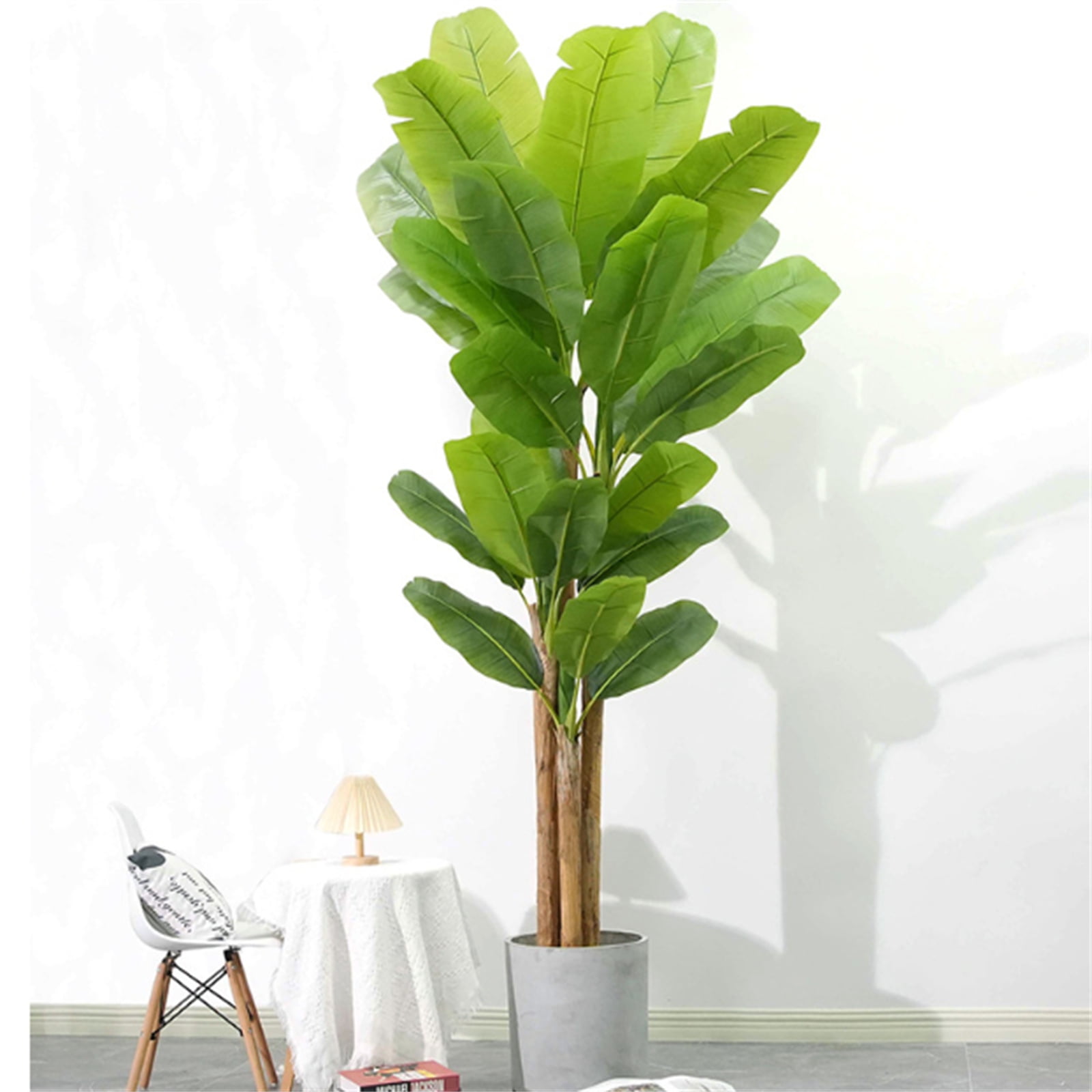 Danolapsi 6.2FT/6.9FT Tall Artificial Banana Tree Fake Banana Tree With ...
