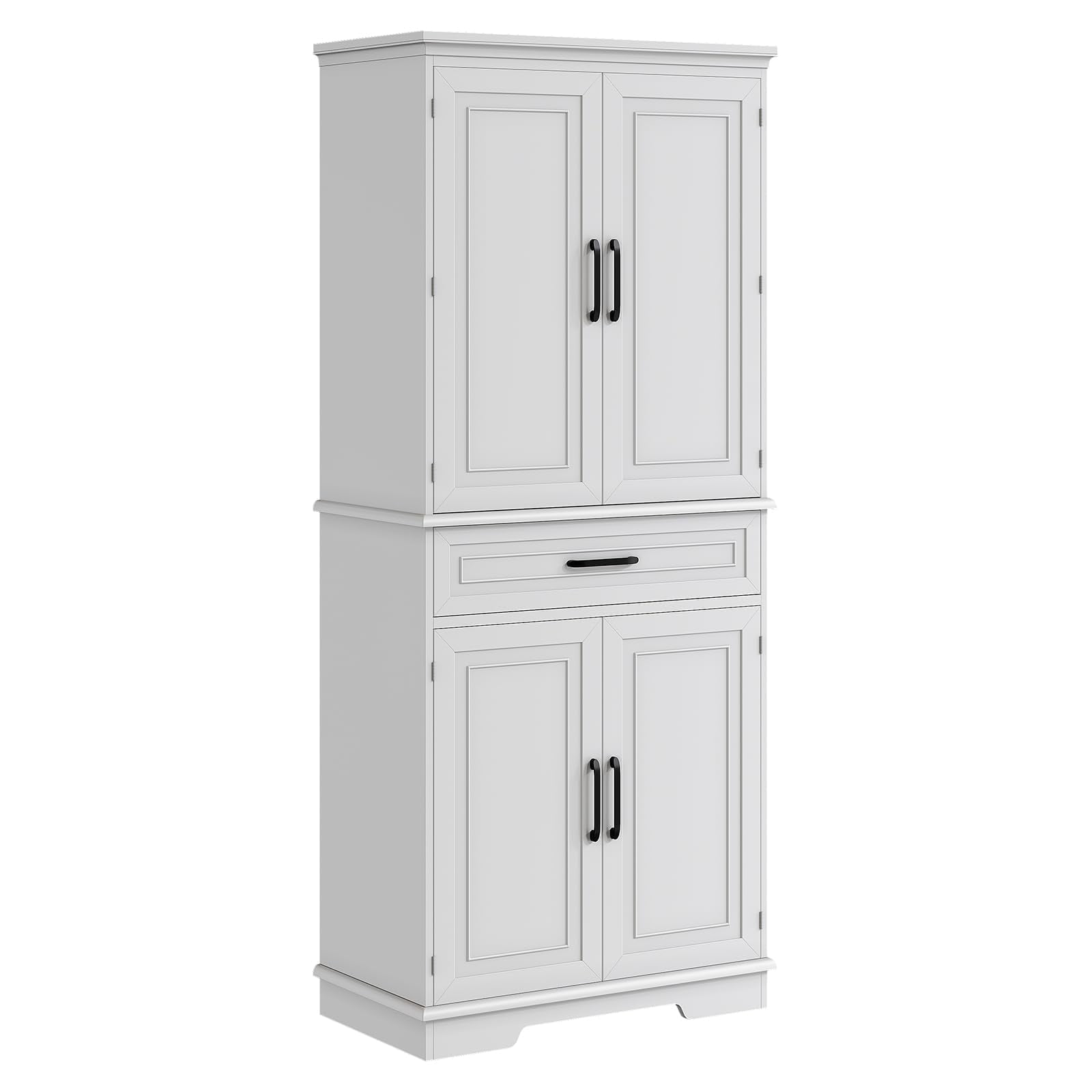 Danolapsi 72inch Tall Pantry Cabinet with Drawer, Kitchen Storage ...