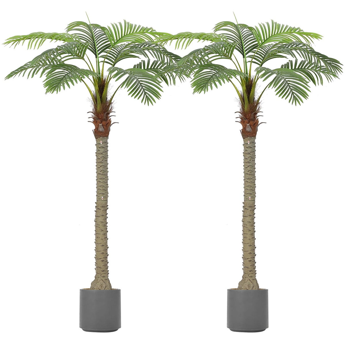 Danolapsi 7Ft Artificial Palm Tree,Tropical Fake Tree with Adjustable ...