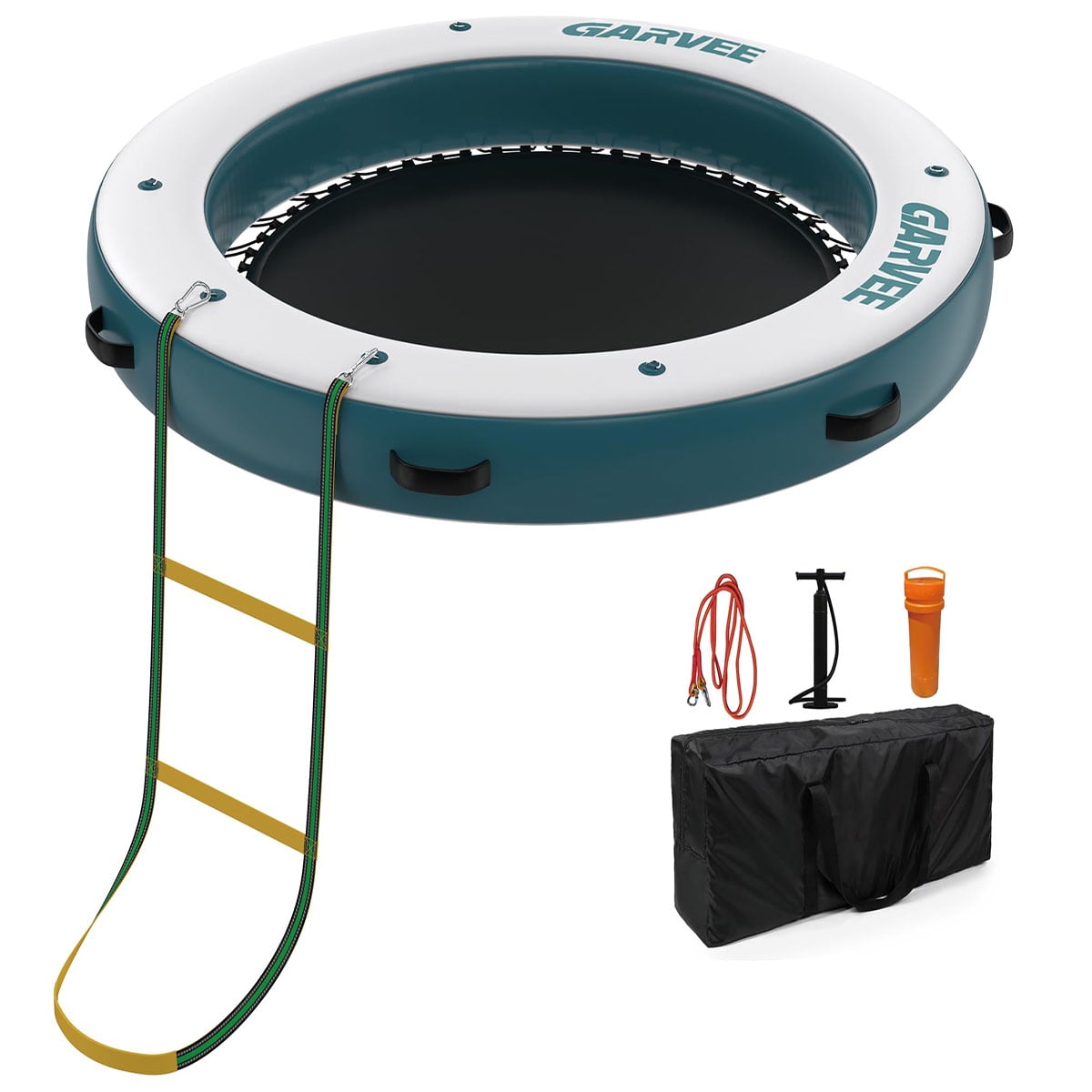 Danolapsi 8x8FT Inflatable Floating Dock,Hexagon Inflatable Dock ...