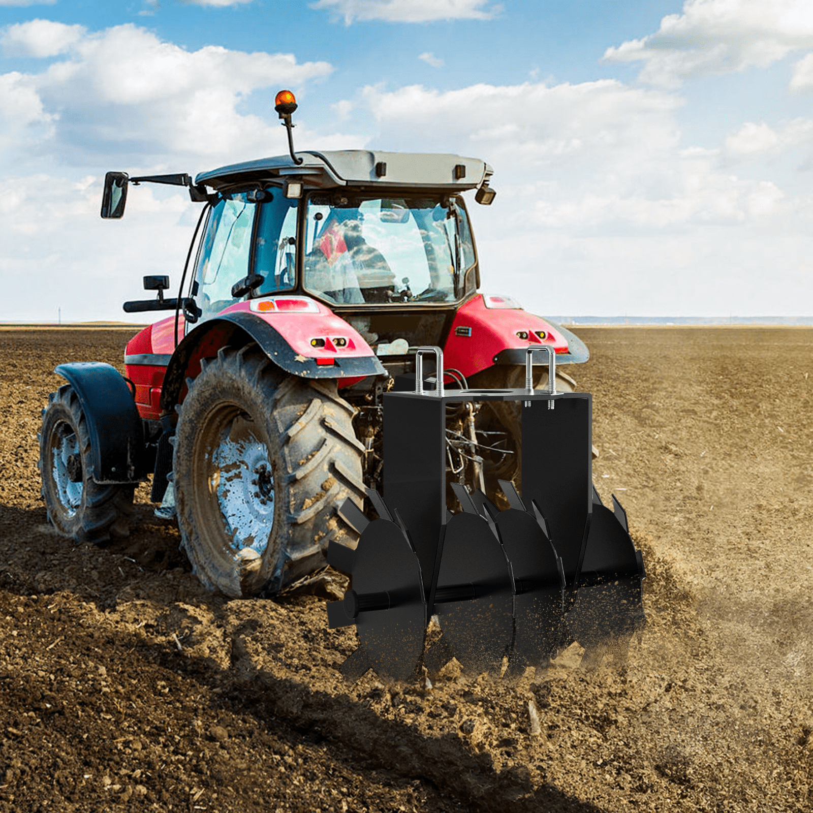 Danolapsi ATV Disk Harrow Plow with Adjustable Depth Settings and Steel ...