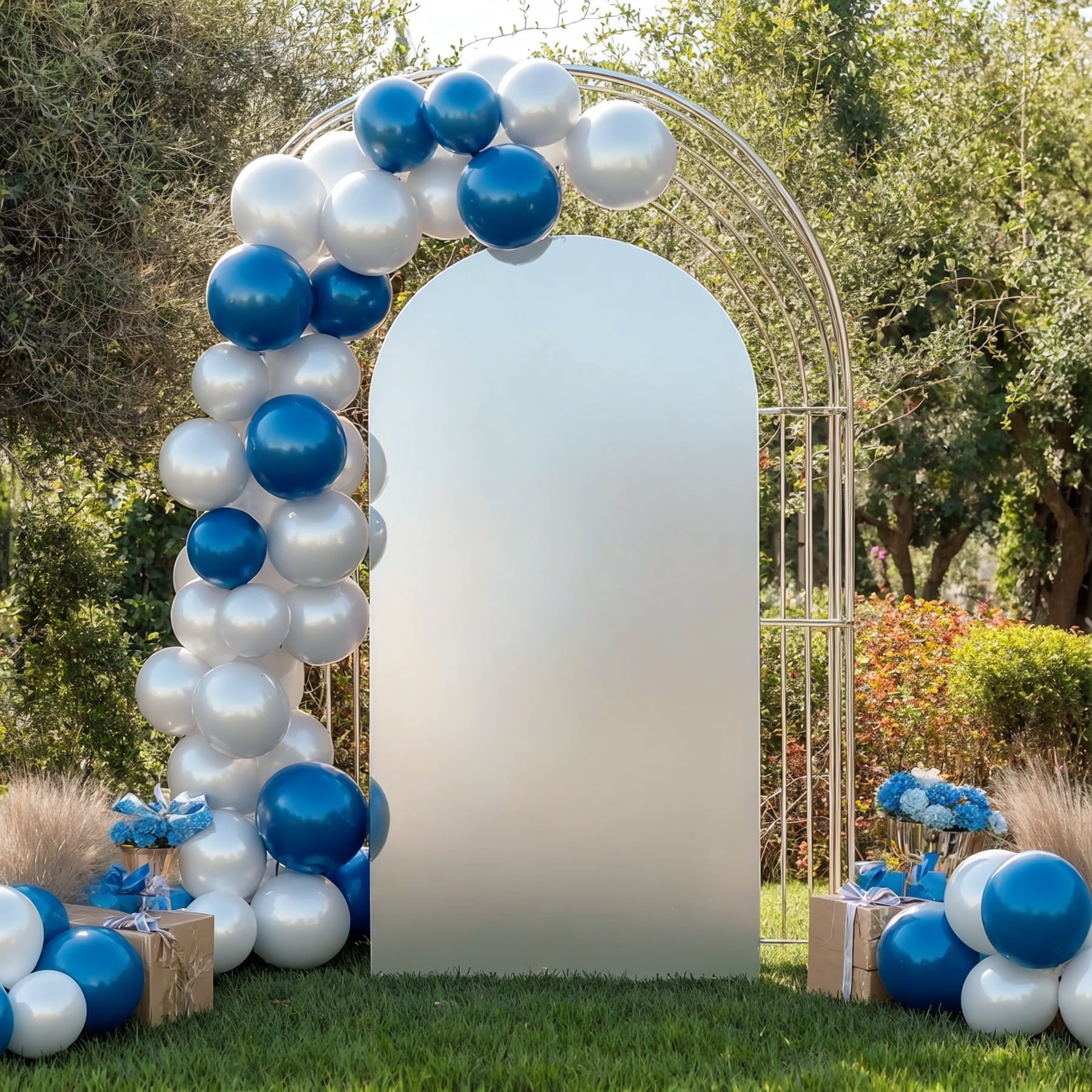 Danolapsi Arch Backdrop Cover 6ft Arch Stretchy Backdrop Gradient Color ...