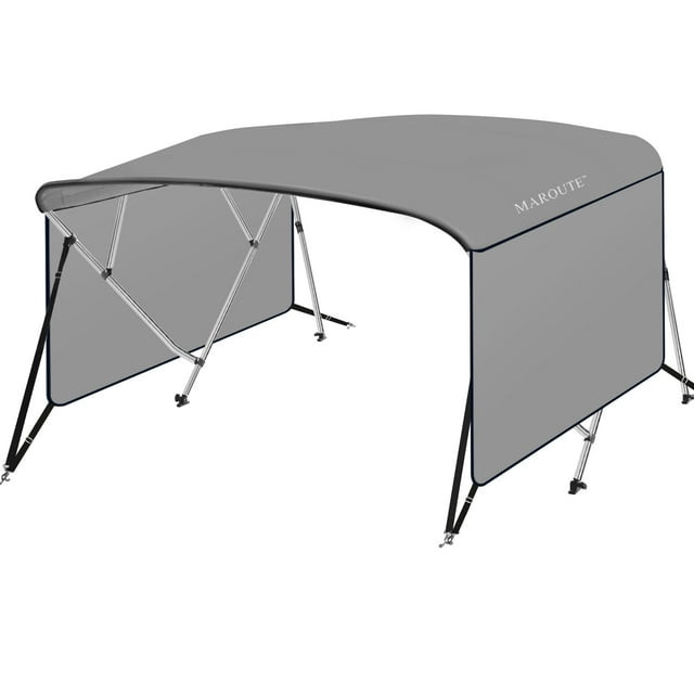 Danolapsi Bimini Top Boat Cover With Aluminum Alloy Frame Heavy-Duty ...