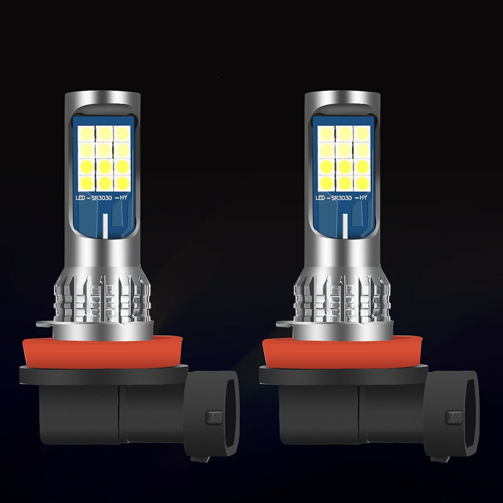 Danolapsi Car Switchback Fog Lamp Super Bright Dual Color 24 Led Bulbs ...