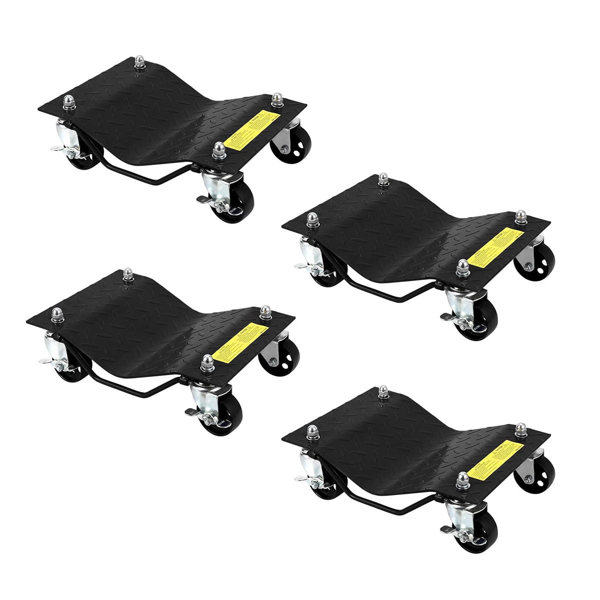 Danolapsi Car Wheel Dolly Set of 2,4000 LBS/1814 Kg Car Moving Cart ...