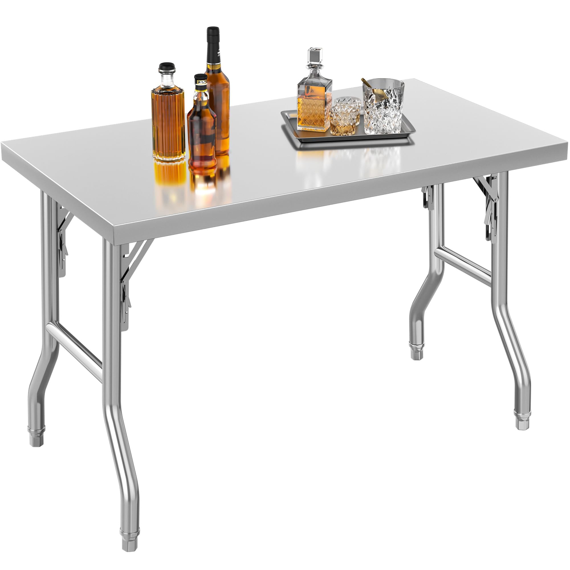 Danolapsi Commercial Worktable Workstation，Folding Commercial Prep ...