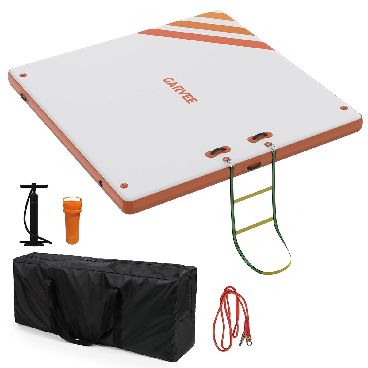 Danolapsi Inflatable Floating Dock Air Dock Platform,10ft 8ft 6ft Non ...