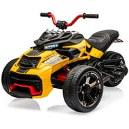 12V Kids Ride On ATV Car,3 Wheeler Motorcycle Electric Vehicle ATV with ...