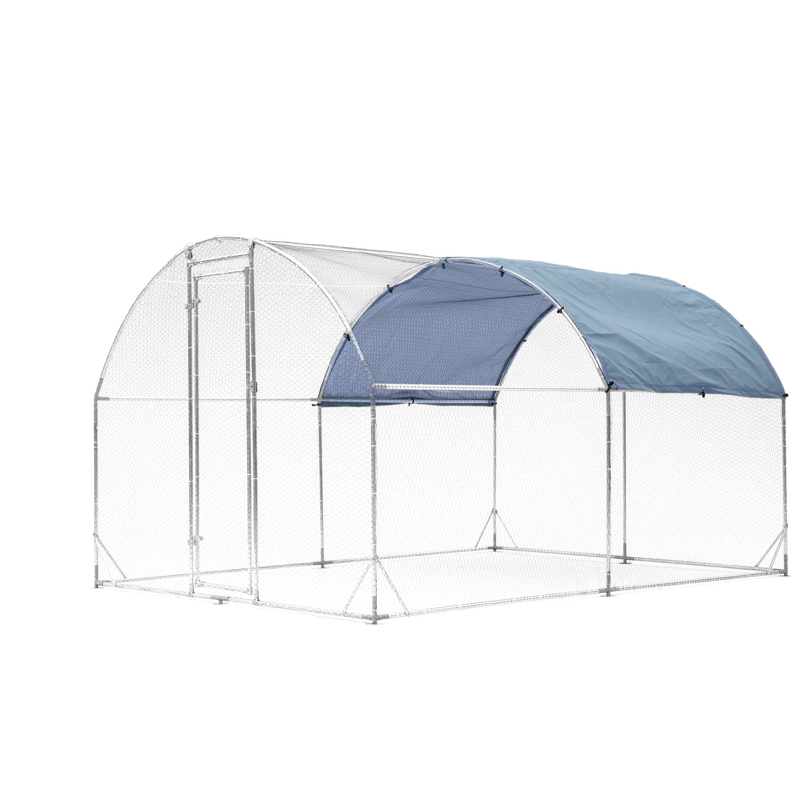 Danolapsi Large Metal Chicken House/Pen,Chicken House,Hen House with ...