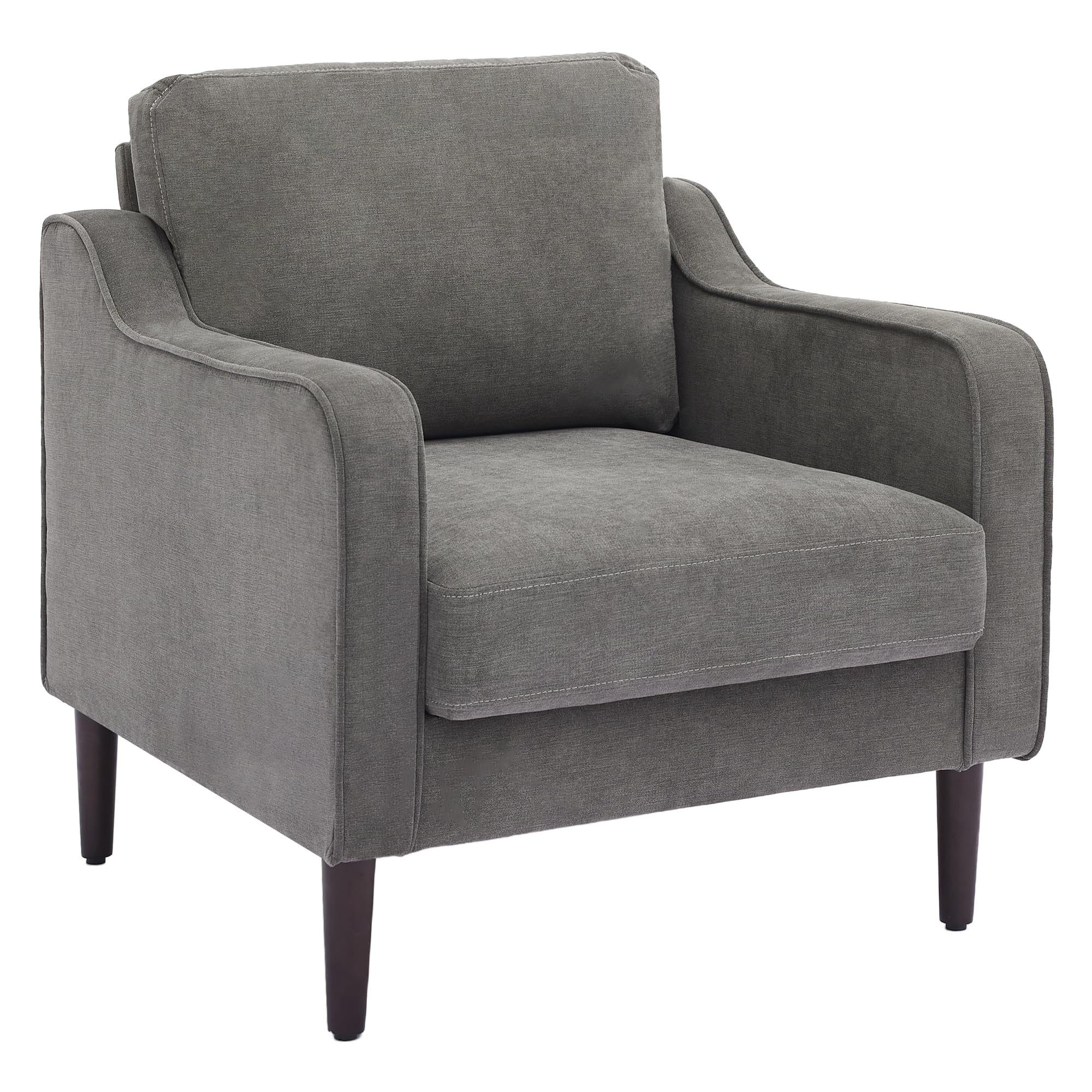 Danolapsi Mid-Century Modern Accent Chairs,Modern Linen Fabric Armchair ...