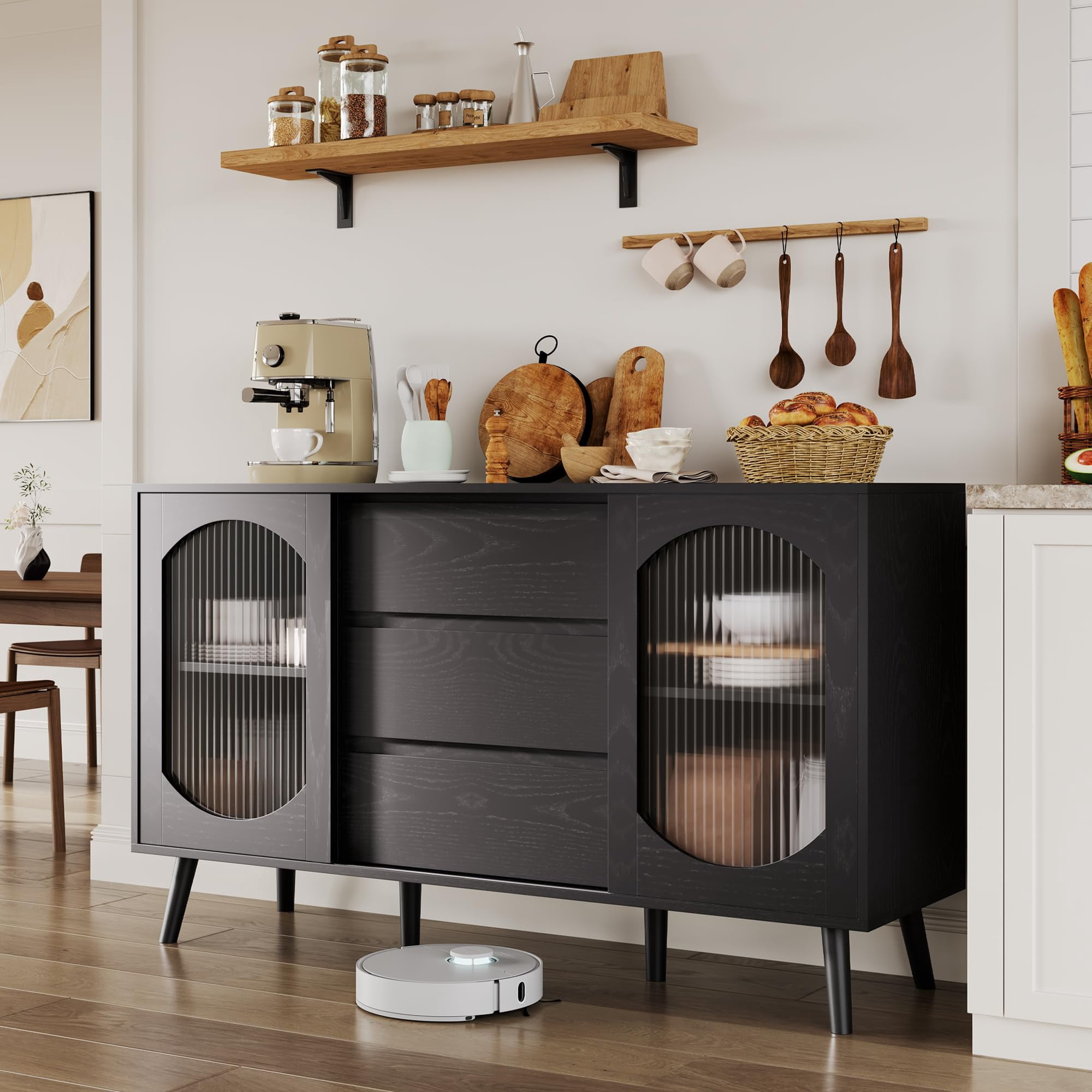 Danolapsi Modern Buffet Sideboard Cabinet with Storage,Sideboard ...