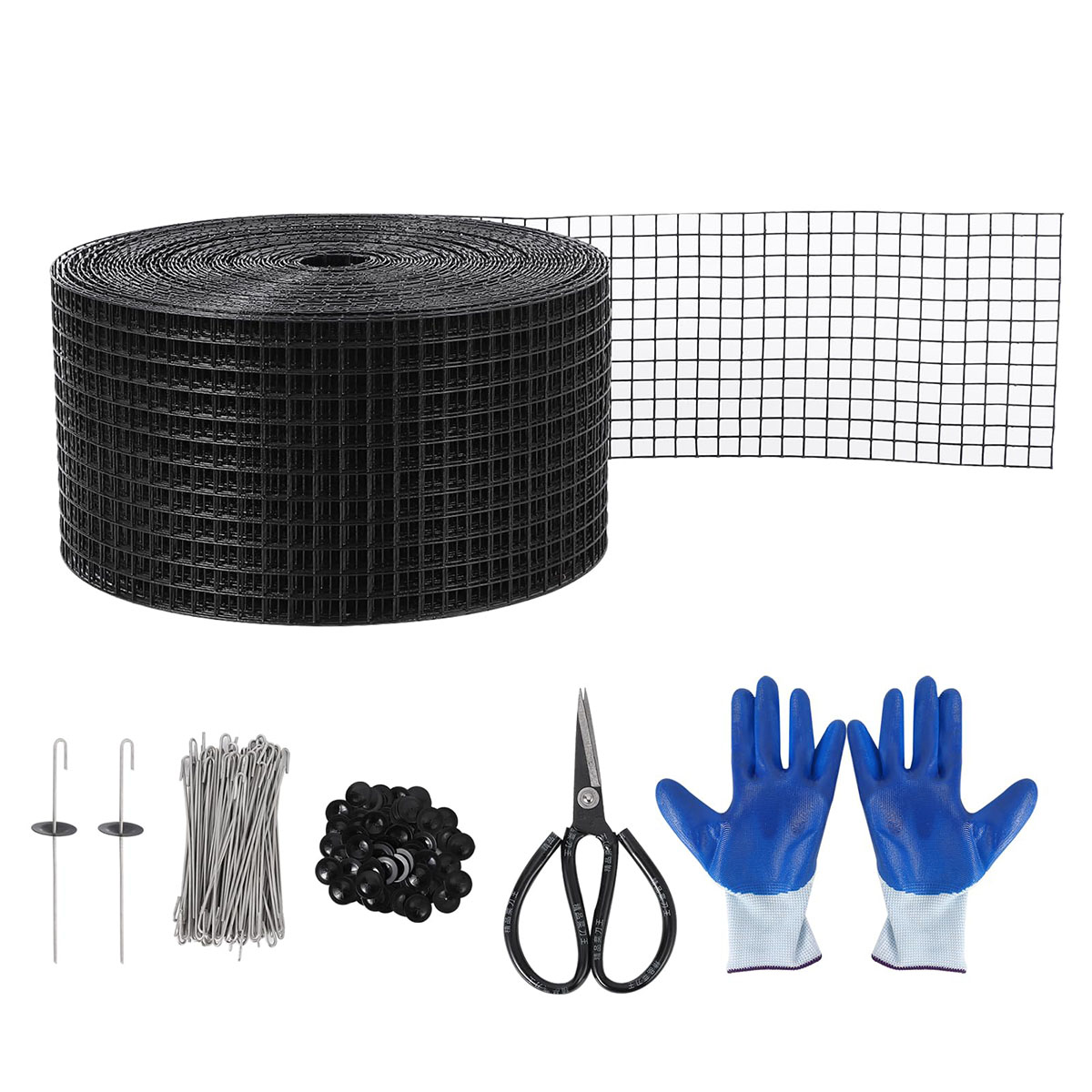 Danolapsi Solar Panel Bird Barrier Net - 6x50ft PVC Coated Steel Mesh ...