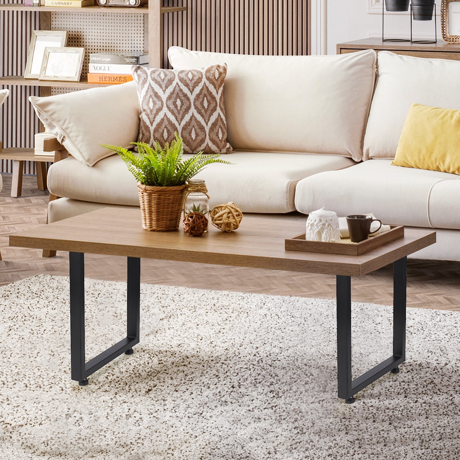 Danolapsi Table Legs, Black Metal Table Legs for DIY, Suitable for ...