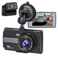Danqingdual Dash Cam Tsv 1080p Car Dual Dash Camera Front Inside Dash