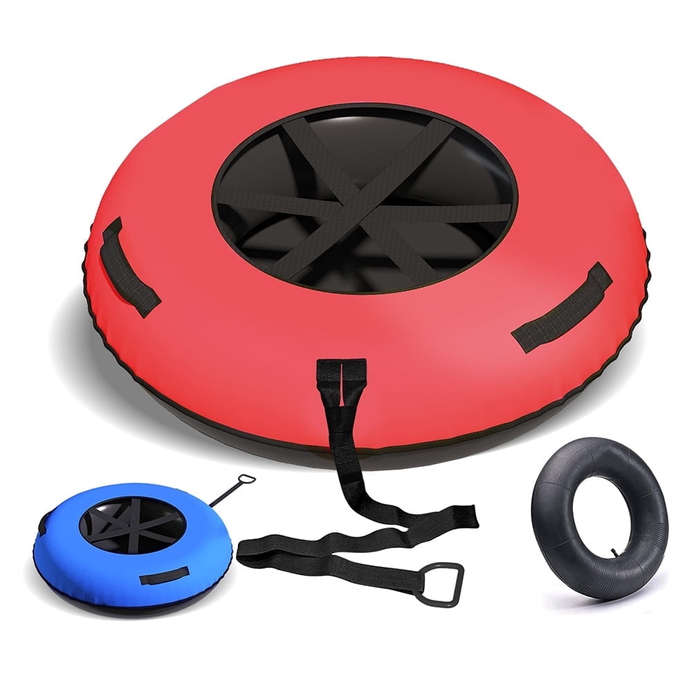 Danrelax, Heavy-Duty Snow Tube & River Tube, 44 in, Red - Walmart.com