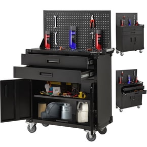 Rolling Pegboard Cart