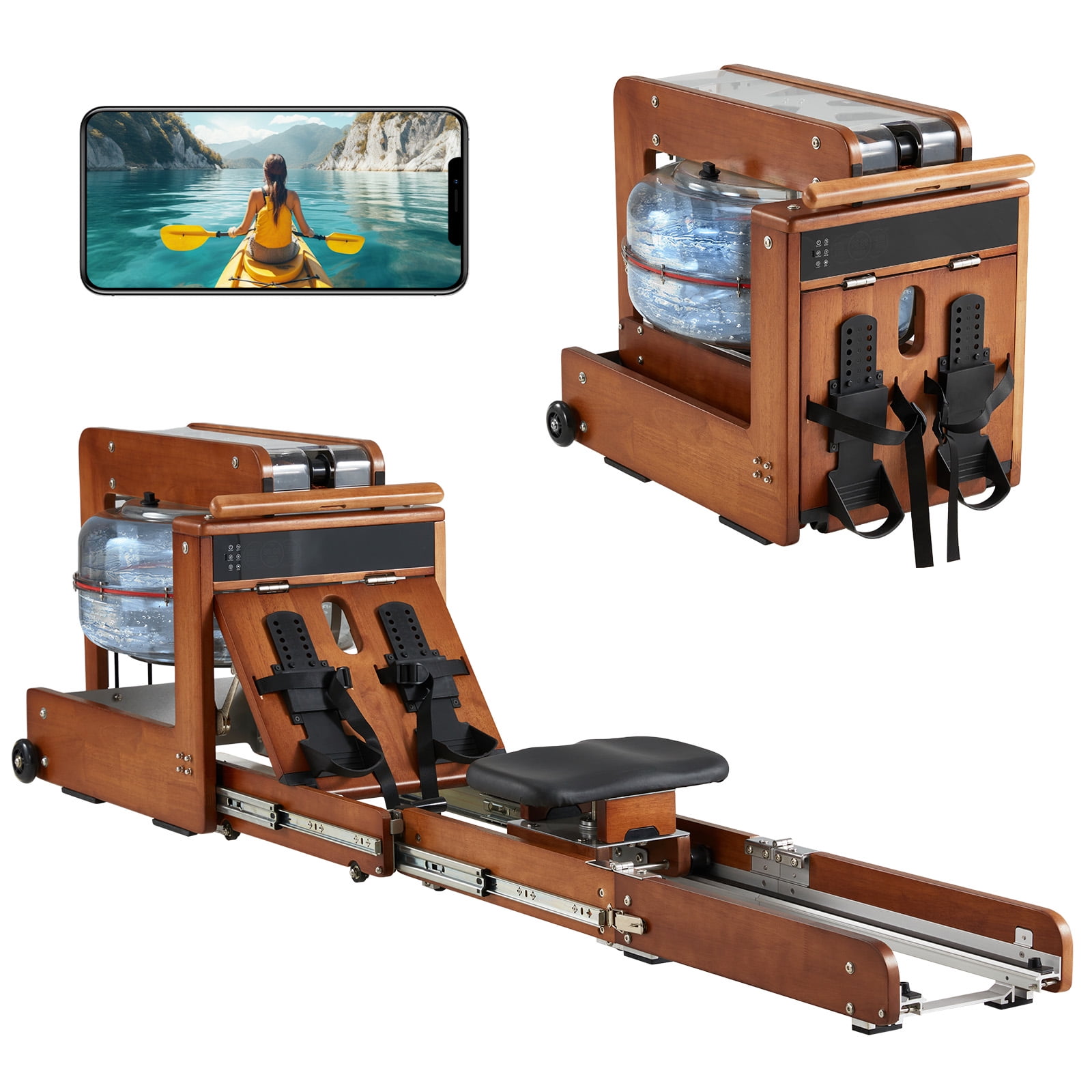 Danrelax Drawer Rowing Machines for Home with Touch-Controlled Smart ...