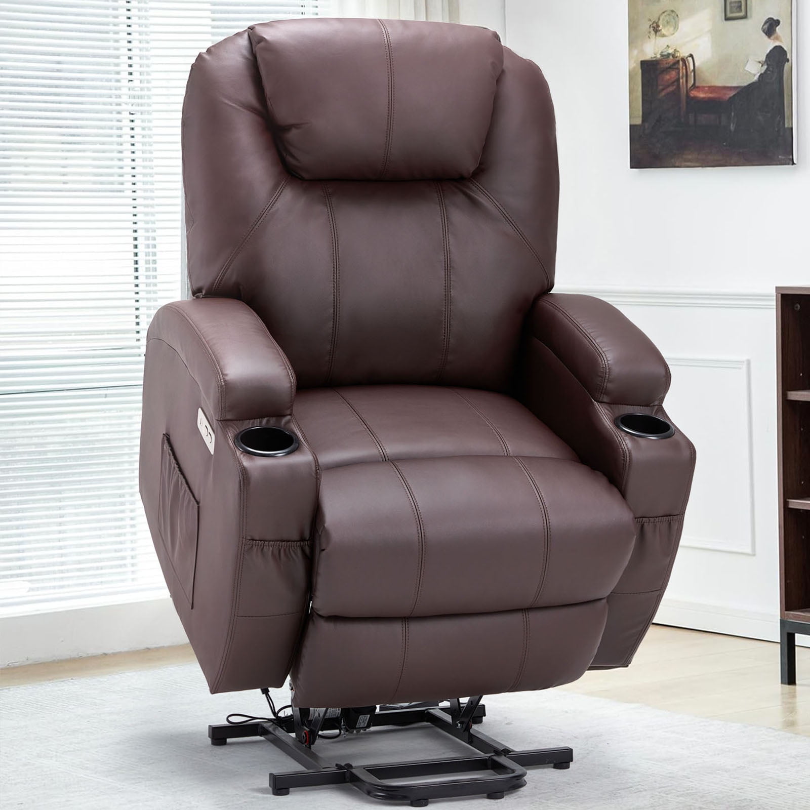 Danrelax Power Lift Chair Recliner Sofa for Elderly, Heavy Duty ...