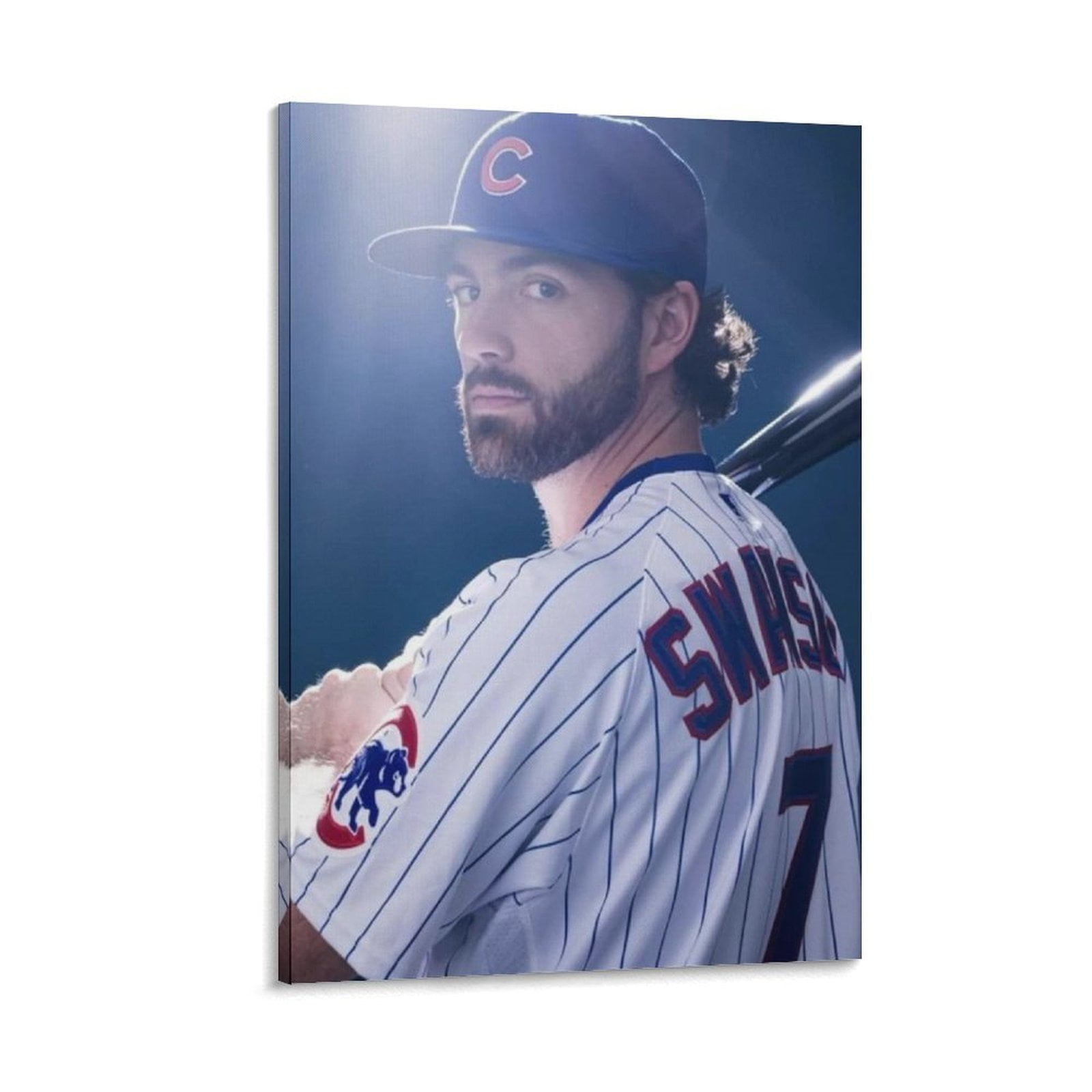Dansby Swanson Baseball Poster Picture Print Canvas Poster Wall Paint ...