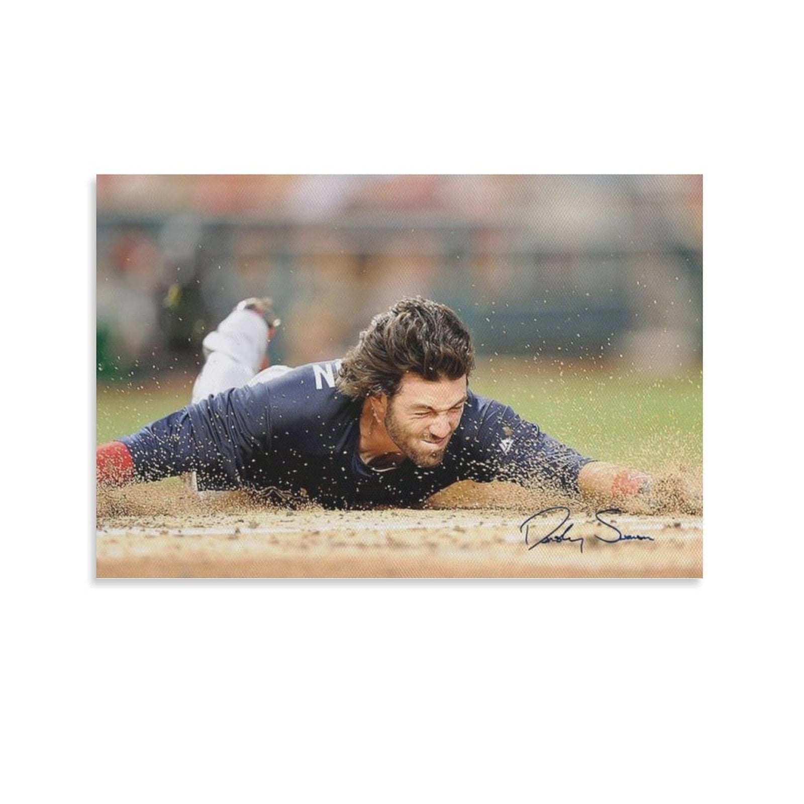Dansby Swanson Canvas Poster Gifts Canvas Painting Poster Wall Art ...