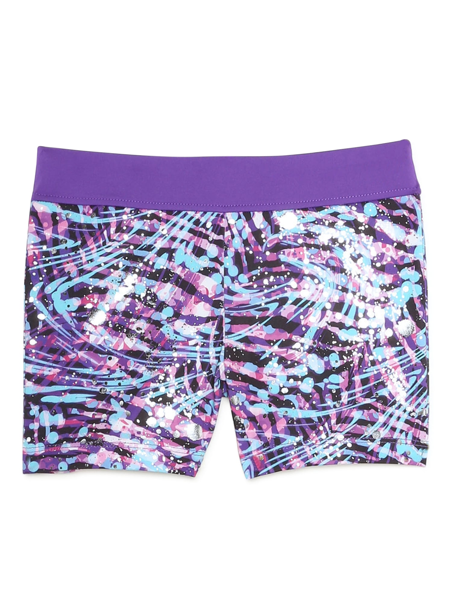Danskin Now Girls' Print Shorts, Sizes S-XL - Walmart.com