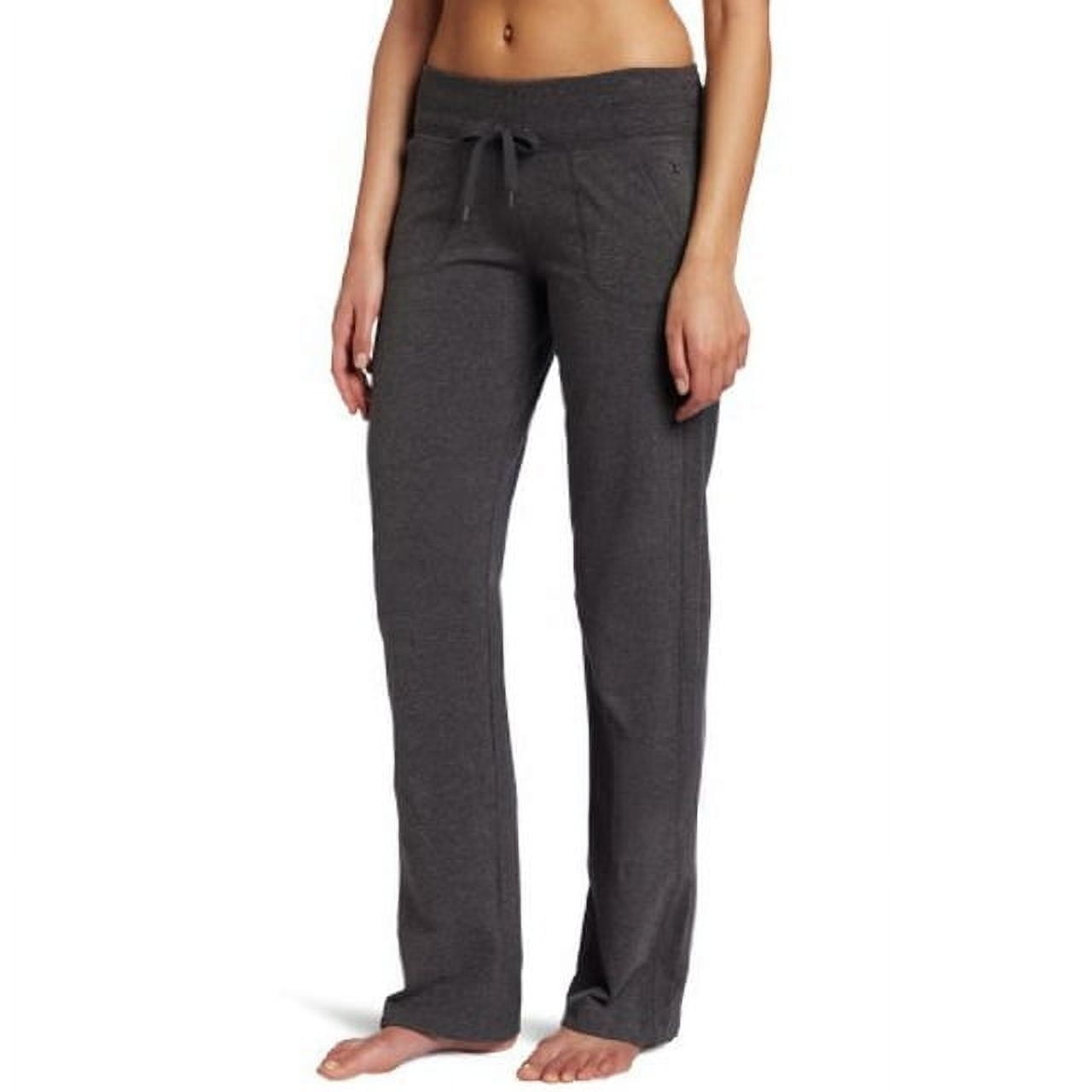Danskin Women's Drawcord Athletic Pant Medium Charcoal Heather ...