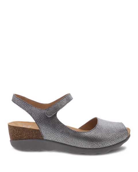Dansko Women's Sandal Marcy, Pewter, 38 - Walmart.com