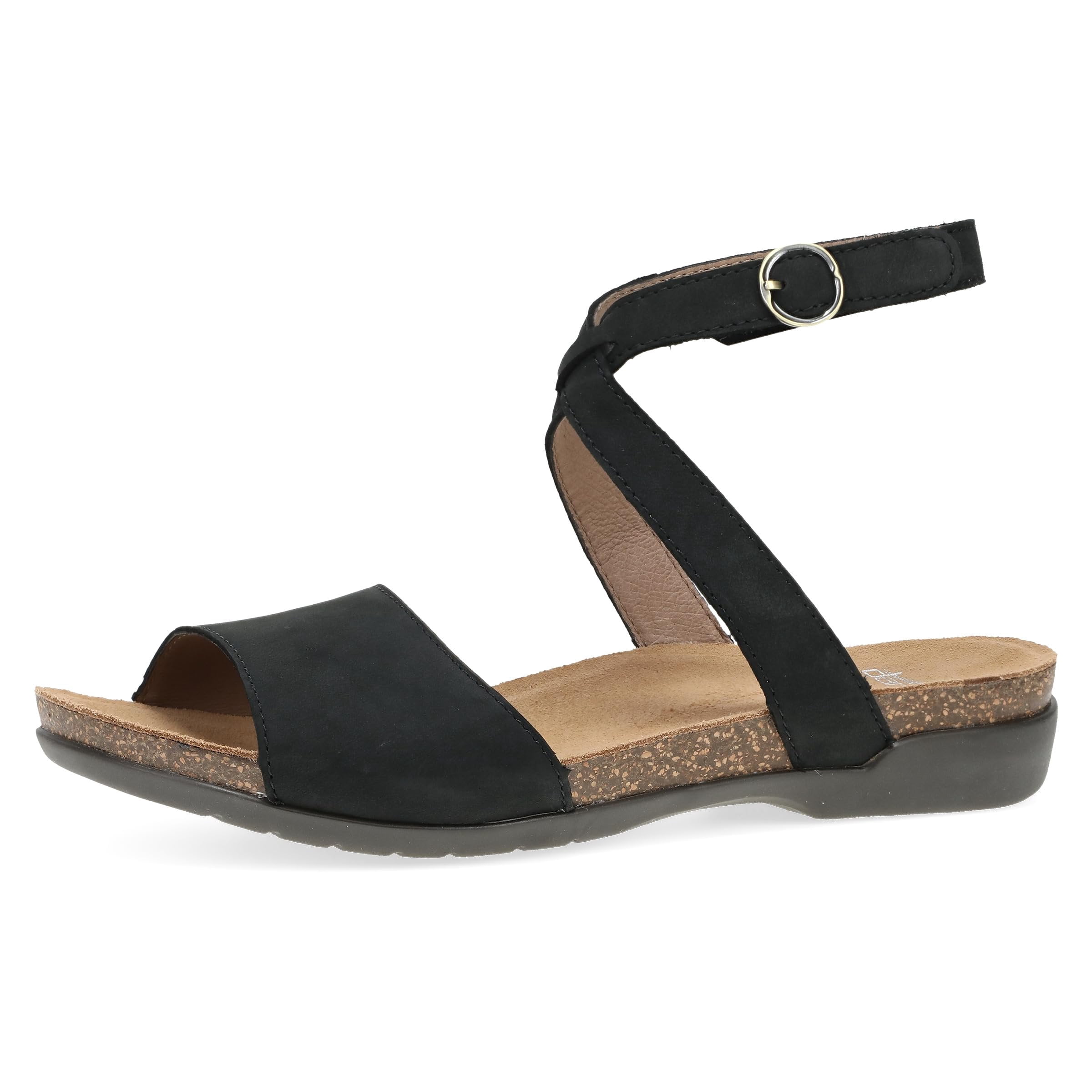 Dansko Rafferty Sandal for Women Memory Foam and Cork Footbed for ...