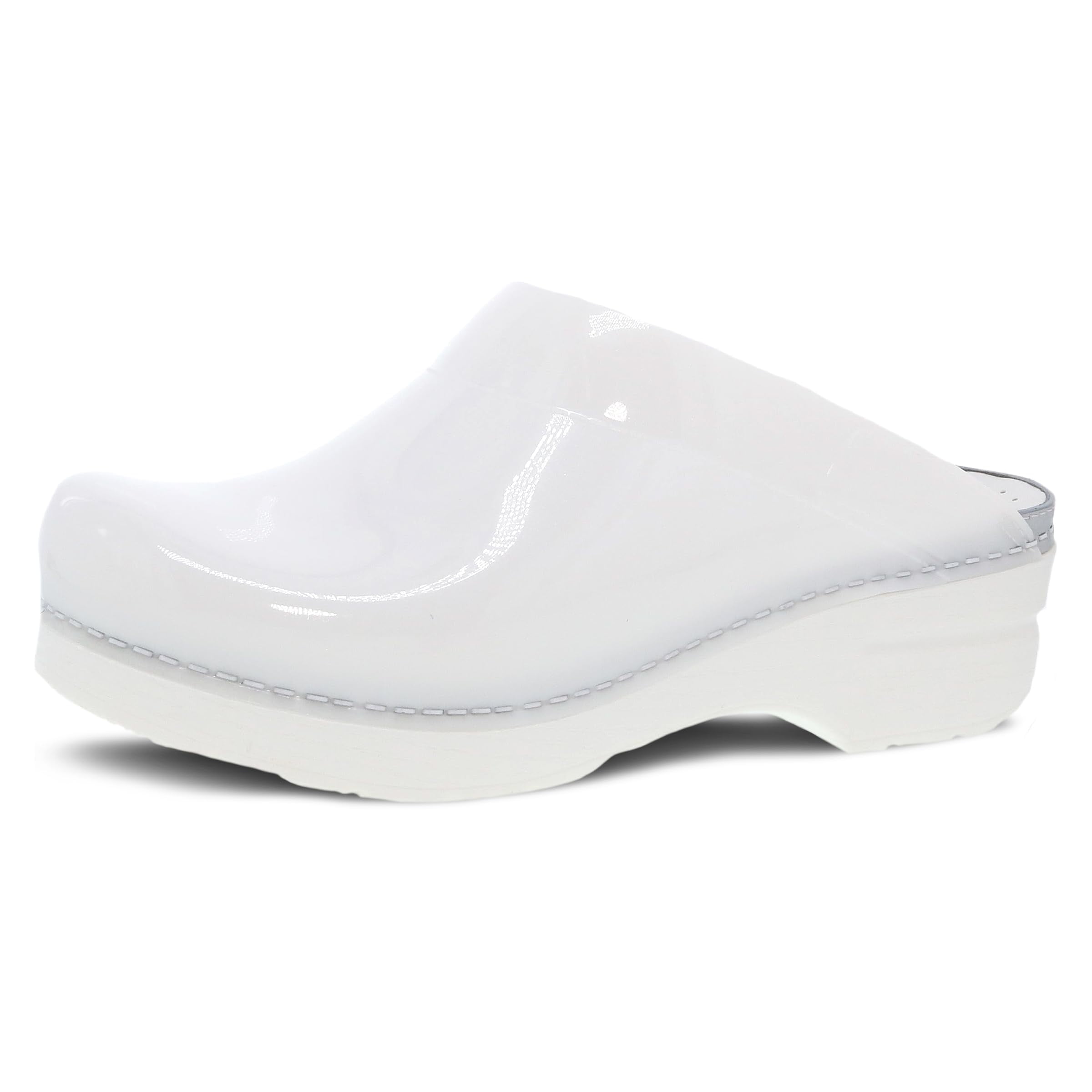 Dansko Sonja Translucent Slip-on Mule Clog for Women - Anti-Fatigue ...