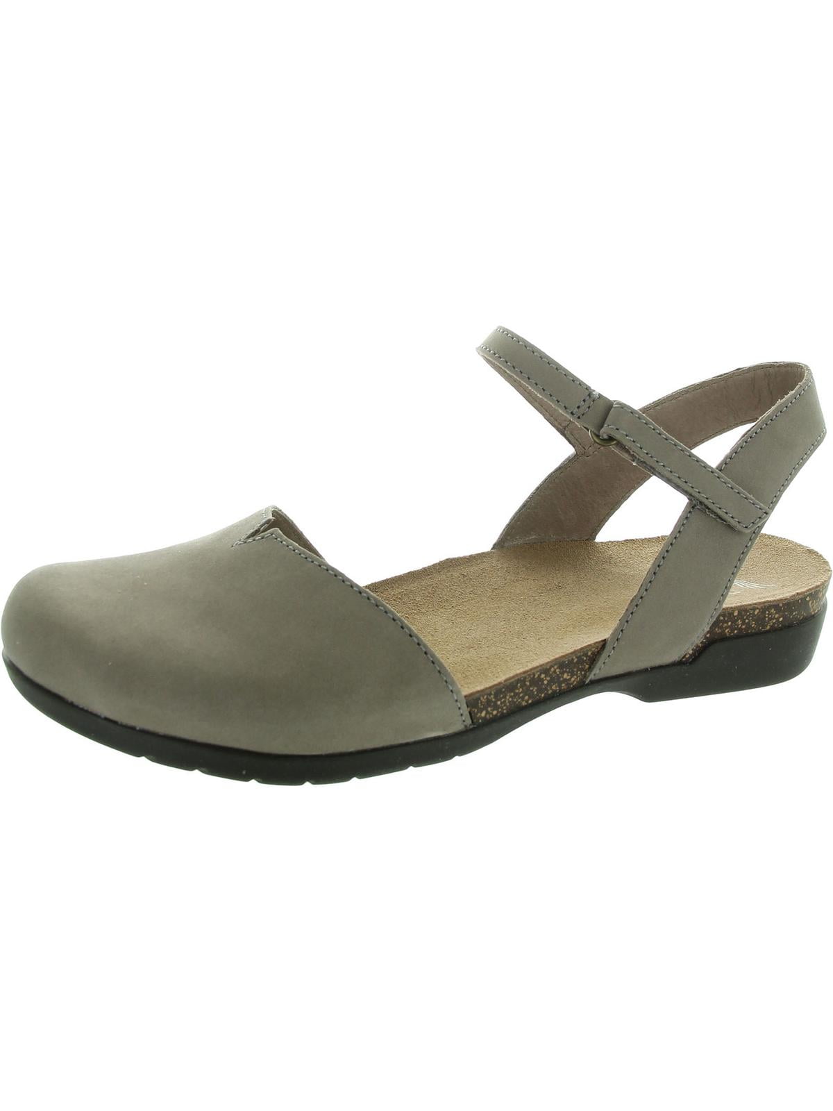 Dansko Womens Rowan Leather Cork Slingback Sandals - Walmart.com