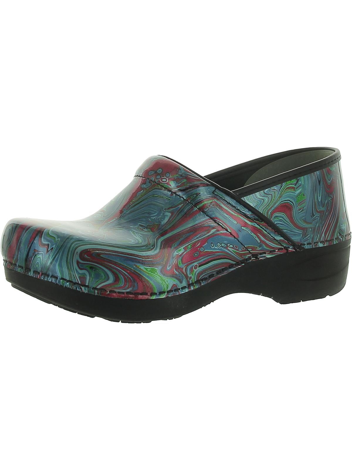 Dansko Womens XP 2.0 Faux Leather Laceless Clogs - Walmart.com