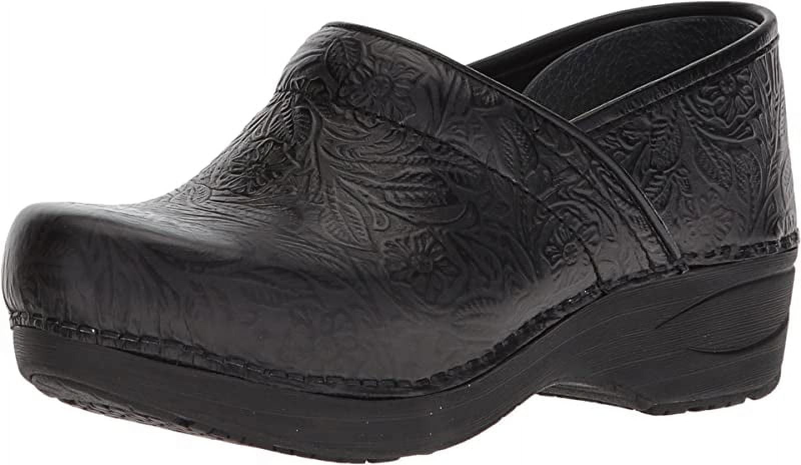 Dansko Womens XP 2.0 Leather Floral Clogs - Walmart.com