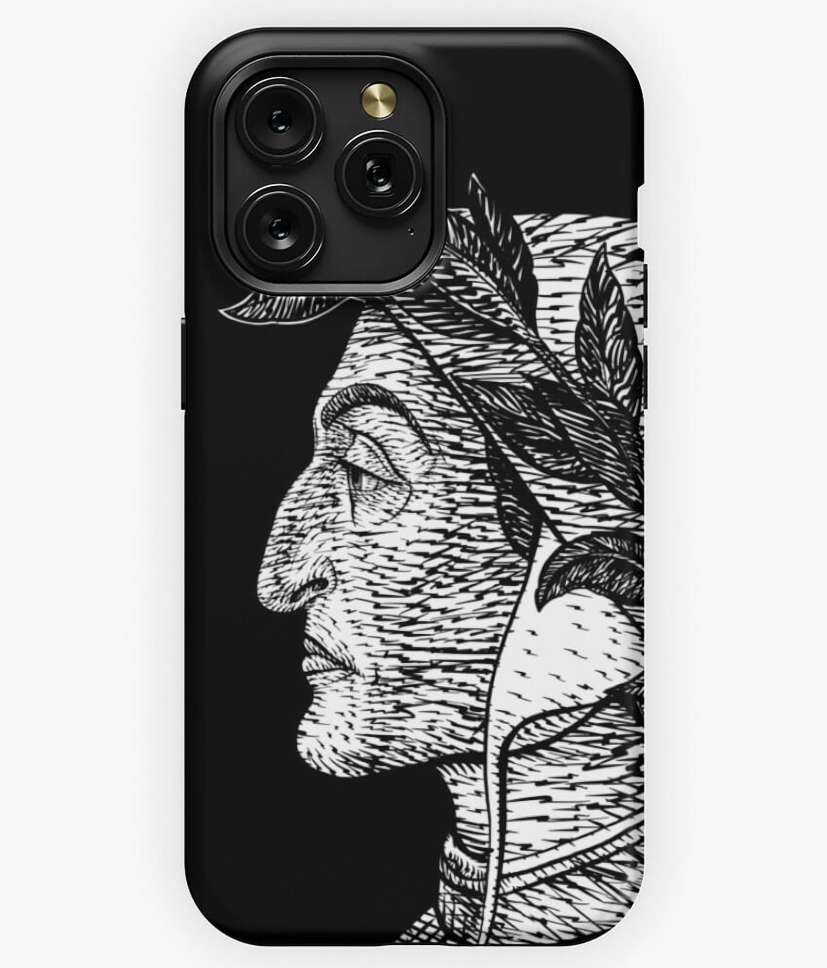 Dante Alighieri Ink Portrait Italian Poet Graphic A2129 Phone Case for ...