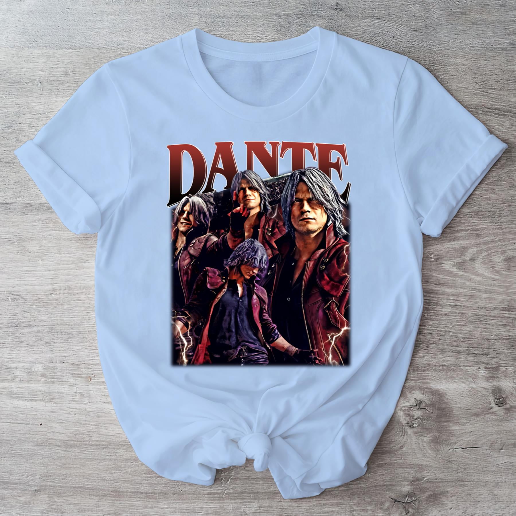 Dante Devil May Cry Vintage BLACK T-Shirt, Gift For Women and Man ...