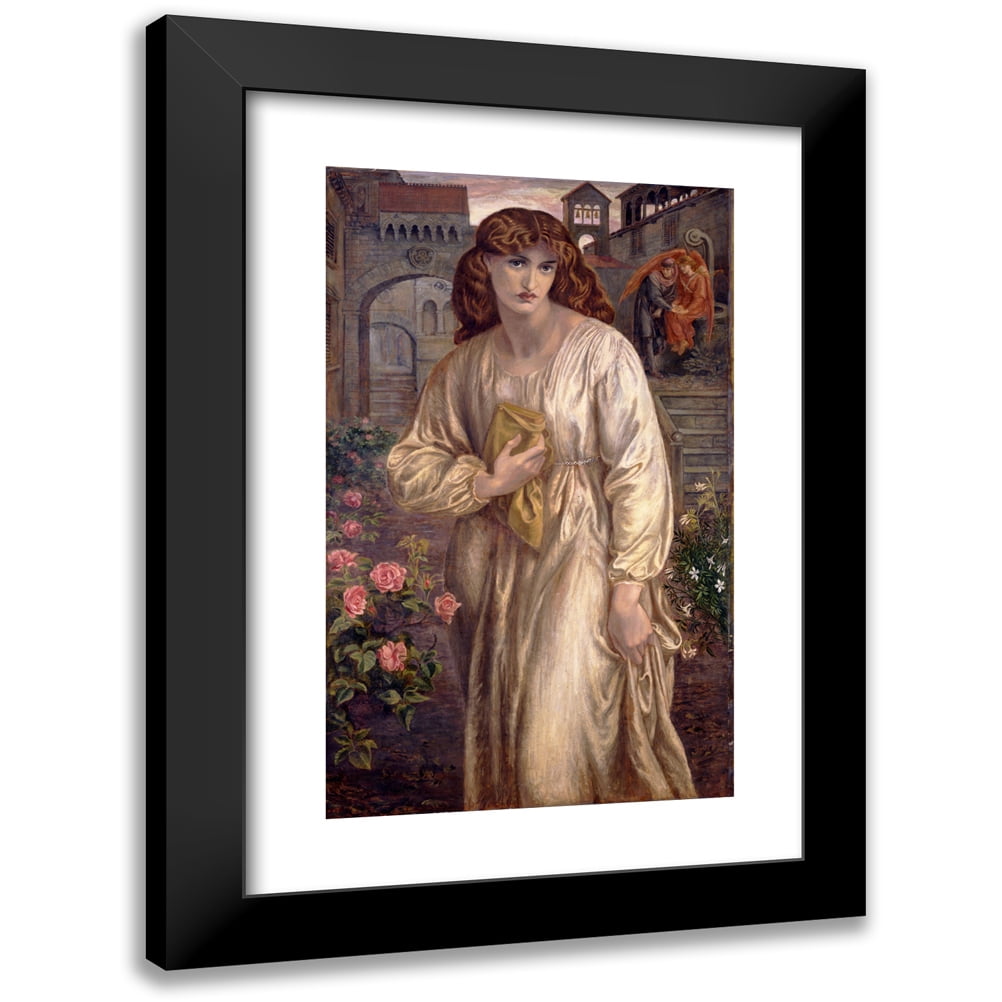 Dante Gabriel Rossetti 10x14 Black Modern Framed Museum Art Print ...
