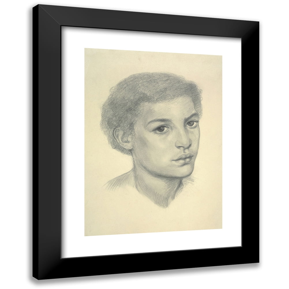 Dante Gabriel Rossetti 14x18 Black Modern Framed Museum Art Print ...