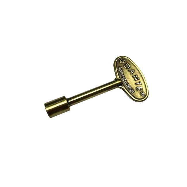 Dante Products NKY.3.AB 3 in. Universal Gas Valve Key, Antique Brass ...