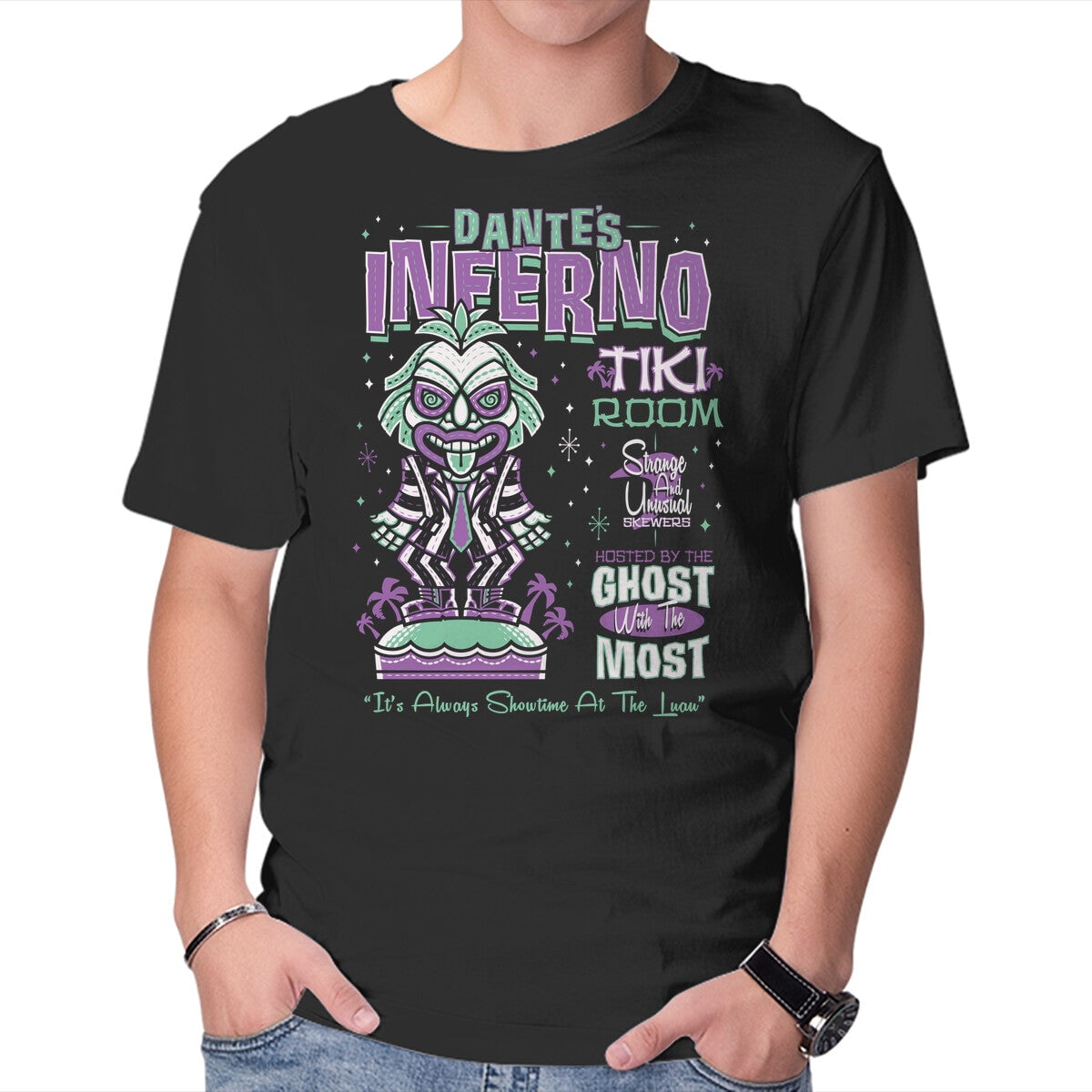 Dantes Inferno Tiki Unisex T-Shirt Tee Sweatshirt Hoodie Tank Top ...