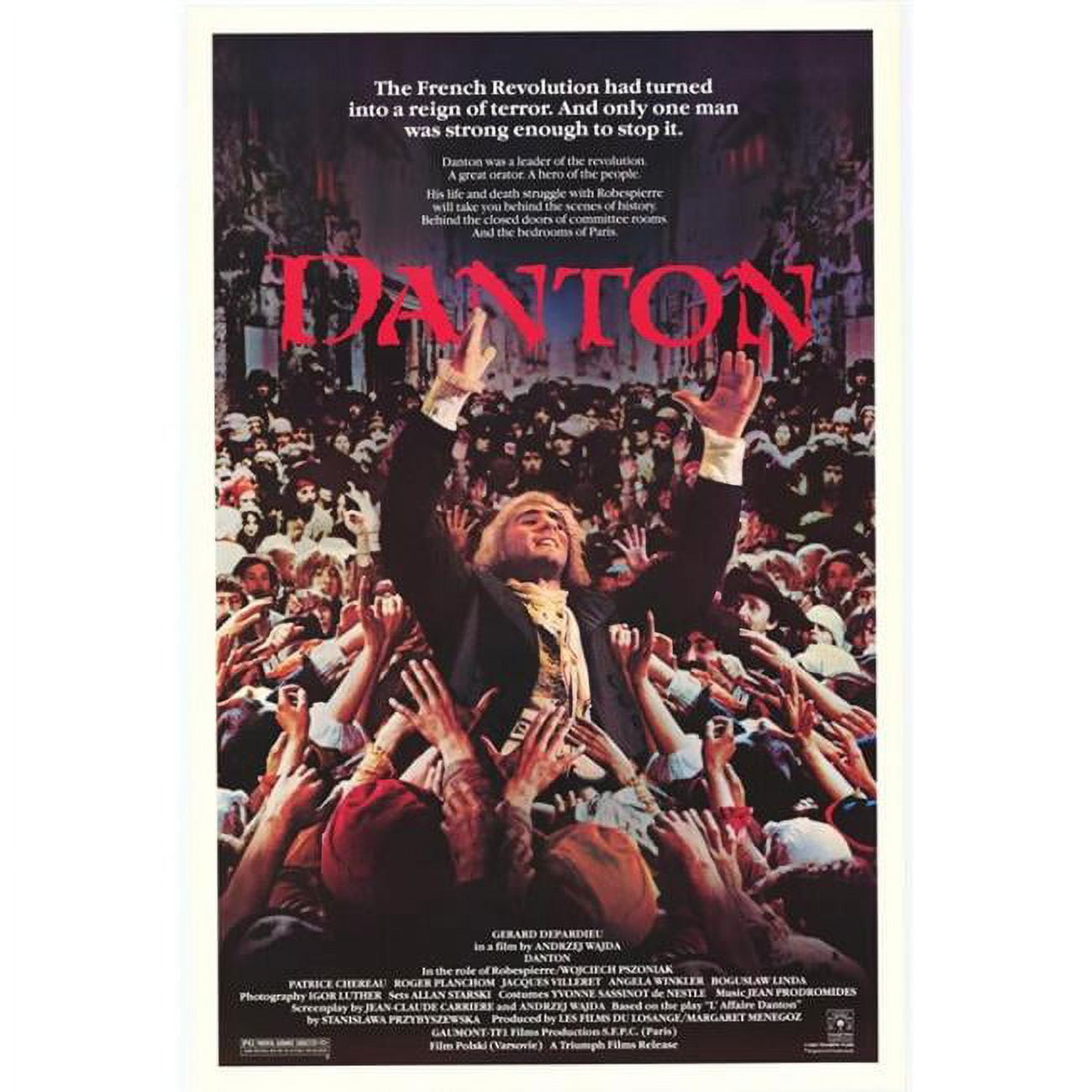 Danton Movie Poster - 27 x 40 in. - Walmart.com